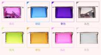 China Hop-selling Fashion PVC cosmetic bag Clear zipper cosmetic bag Make up bag toiletry bag for sale