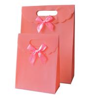 China Hot-selling Fashionable Paper bag Gift bag Red color Paper bag Gift pouch for sale