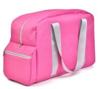 China Hot-selling Foldable Travel bag with Handles and side pockets Zipper travel bag for sale