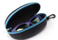 China Hop-selling Eyewear Case Sunglasses bag EVA Eyeglasses Box Sunglasses pouch with zipper for sale