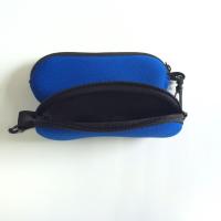 China Hop-selling Eyewear Case Sunglasses bag Neoprene Eyeglasses pouch with hook for sale