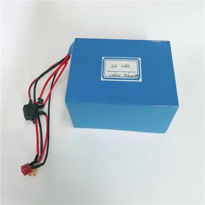 China 36v 10Ah 18650 Lithium Battery Pack With Shrinkage Package for sale
