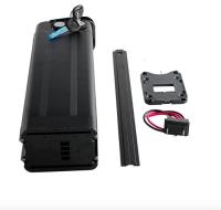 China 48V 15.6AH Electric Bicycle Battery Pack Lithium Black Silverfish 48V Battery for sale