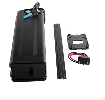 China 48V 15.6AH Electric Bicycle Battery Pack Lithium Black Silverfish 48V Battery for sale