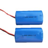 China 2S 18650 Battery Pack 7.4V 2600mAh Li Ion Battery With PCB And NTC for sale