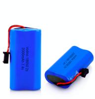 China 2S 18650 Battery Pack 7.4V 2600mAh Li Ion Battery With PCB And NTC for sale
