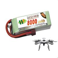 China Rechargeable RC Li Po Battery 11.1V 2200mAh 3S1P 35C - 70C Lightweight for sale