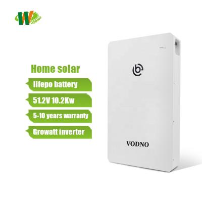 China Wall mounted powerwall 48v 200ah powerwall solar battery 10kwh power with smart BMS for sale