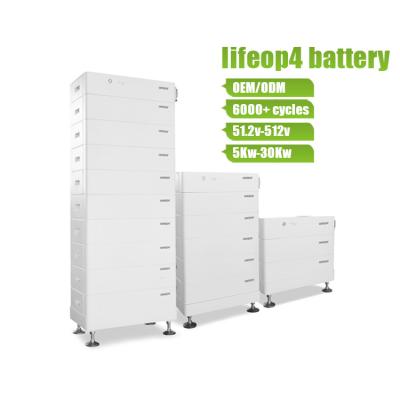 China off grid/on grid 10kwh solar system battery high voltage lifepo4 battery pack energy storage battery for household for sale