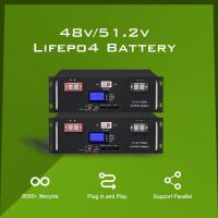 China 51.2v 100ah Lithium Ion Battery 48V 100Ah 5kw 7kw 10kw Solar Systems Lifepo4 Battery Pack for sale
