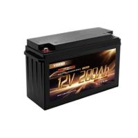 China Vodno Lithium Battery 2000 times Lifespan 12v 200ah Lifepo4 Battery With BMS for sale