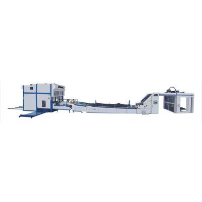 China ZGFT1700 38KW 380V Automatic Flute Laminating Machine with Stacker, 1700×1700mm Max Size, ±1.0mm Accuracy for sale
