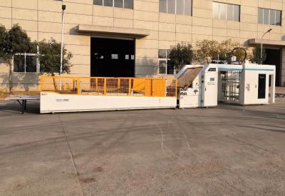 China ZGFM High Speed Automatic Flute Laminator Machine 150m/min, 12,000 Sheets/Hour for Packaging Boxes for sale