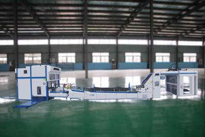 China ZGFH1900 Flute Laminator Machine 1900x1900mm Max Size 27kW Power Automatic Paper Laminating Equipment for sale