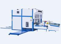 China Auto Flip Flop Pallet Stacker Machine for Corrugated Cardboard - 12,000 pcs/hour, 1700×1700mm Max Size for sale