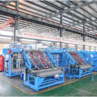China High Speed Automatic Flute Laminating Machine with Stacker - 1500x1500mm to 1700x1700mm Size Range, 160m/min Speed for sale