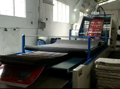 China Automatic Flute Corrugated Box Paper Mounting Cardboard Laminating Machine 150m/min Speed ±1.0mm Accuracy for sale