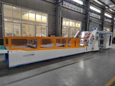 China Automatic Flute Laminator Machine 1500x1500mm 40FR Corrugated Sheet to Sheet 12000 Sheets per Hour for sale