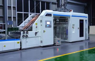 China High-Speed Flute Laminating Machine 14000pcs/Hour 800gsm Capacity for Corrugated Cardboard for sale
