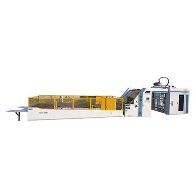 China ZGFM1500 Semi Automatic Flute Laminator 1500x1500mm Sheet to Sheet Pasting Machine 220v for sale