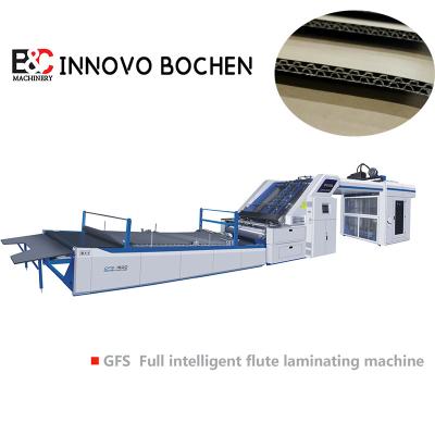 China Full Automatic 5-Ply Corrugated Board Laminating Machine 160m/min Speed 2200mm Max Paper Size for sale