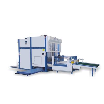 China 3P Automatic Paper Stacker Machine 8kW 12,000 pcs/h with Intelligent Flip-Flop and Video Monitoring for sale