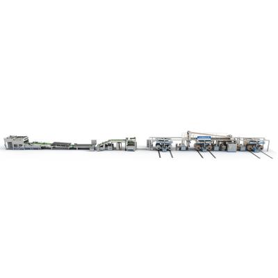 China Corrugated Roll Feeding Flute Laminator Automatic Single Facer 1650mm 180m/min for sale