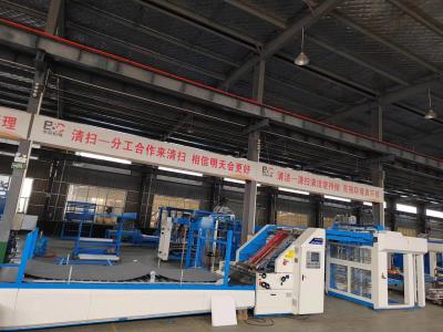 China ZGFM Series 1500mm Flute Laminating Machine - 12,000 Sheets/Hour, 150m/min Speed for Corrugated Cardboard for sale
