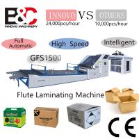 China Intelligent Automatic Corrugated Board Flute Laminator Machine 200m/min 160mm Anilox Roller for sale
