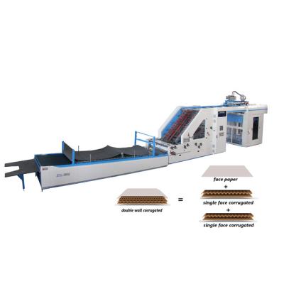 China SFC Servo Three In One Automatic Flute Laminator Machine 2200mm 5 Ply for sale