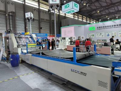 China ZGFM-H High Speed Automatic Flute Litho Laminator 160mm Roller 150m/min for sale
