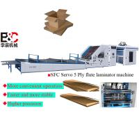 China SFC2200 Servo Type 5-Ply Automatic Corrugated Board Flute Laminating Machine 2200x2200mm 160m/min for sale