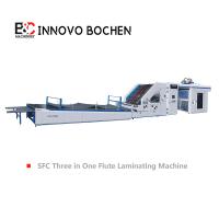 China SFC2200 Automatic Flute Lamination Machine 5Ply Corrugated Box Making 2200x2200mm for sale
