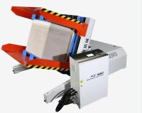 China Automatic Paper Pallet Pile Turning Turner Machine 1300mm 1000kg with Aligning and Dust Removing for sale