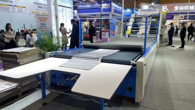 China SFC Series 150m/min High Speed Servo Laminating Machine for 5-Ply Corrugated Paper | 2200×2100mm Max Size for sale