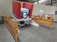 China Automatic Pile Turner Machine 1300mm Dust Removing Air Aligning 1000kg Loading for sale