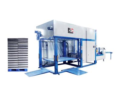 China DS 14501650 Automatic Double Pile Flip Flop Stacker 1500x1500mm 12000pcs for sale