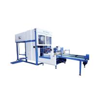 China DS Automatic Double Piles Flip Flop Stacker Machine 1450mm 1650mm for Flute Laminator for sale