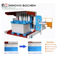 China Industrial Pile Turner Machine 1300mm Dust Removing Air Aligning for Printing Packaging for sale