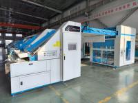 China GFS 180m/min High Speed Flute Laminator Overlap Feeding Servo Control for Curved Corrugated Board for sale