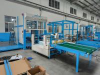 China Fully Automatic Corrugated Cardboard Flip Flop Stacker Machine 12000pcs/hr 8kW for sale