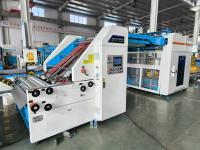 China ZGFM Automatic Corrugated Flute Laminator 180m/Min High Speed Laminating Machine 1500x1500mm for sale