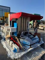 China Industrial Pile Turner Machine 1300mm for Dust Removal and Air Alignment in Printing Packaging for sale