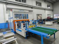 China Advanced Stacking And Flute Laminating System With Auto Flip Flop Stacker Machine For Corrugated Cardboard Production for sale
