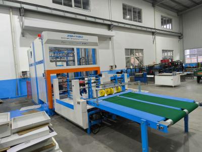 China Advanced Stacking And Flute Laminating System With Auto Flip Flop Stacker Machine For Corrugated Cardboard Production for sale