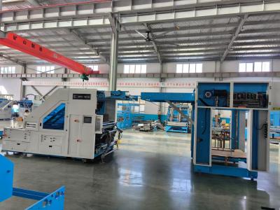 China High Speed 5 Ply Servo Laminating Machine 150m/min for Corrugated Paper Automatic Correction for sale