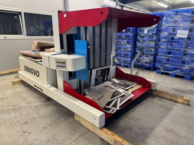 China Industrial Pile Turner Machine 1300mm for Dust Removal Air Alignment Printing Packaging for sale