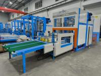 China Stacking and Flute Laminating System with Auto Flip Flop Stacker Machine for Corrugated Cardboard Production for sale
