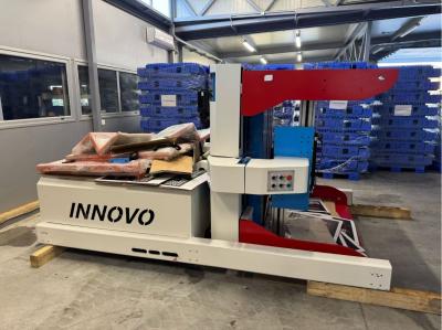 China Industrial Pile Turner Machine 1300mm Dust Removal Air Alignment Printing Packaging 1000kg Capacity for sale