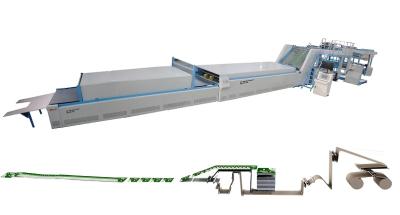 China GSL Reel to Sheet Litho-Laminator for Cardboard 150m/min with 1650mm Width and 12000P/h Capacity for sale